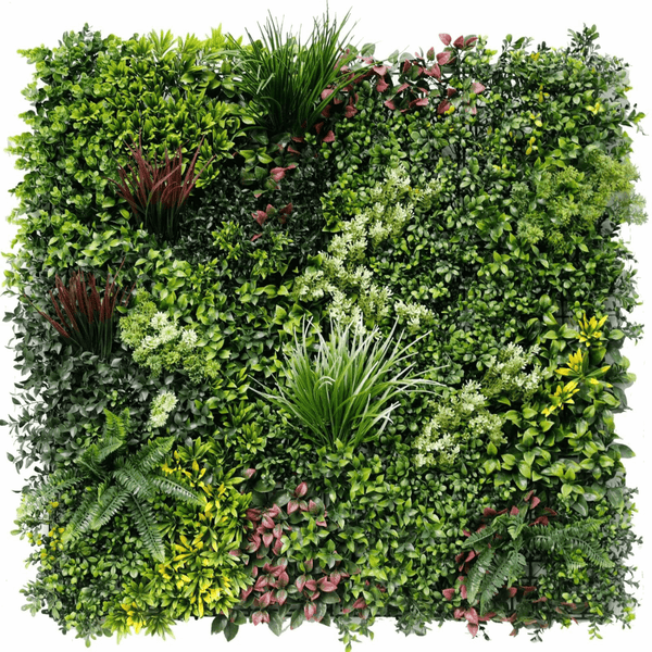 Evergreen Rainforest Recycled Artificial UV Green Wall Panel – Vertical ...