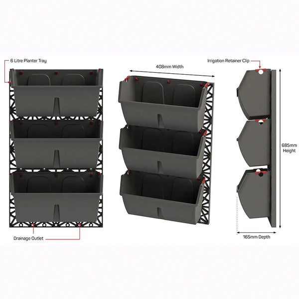 Atlantis Gro-Wall Slim Line – Vertical Gardens Direct