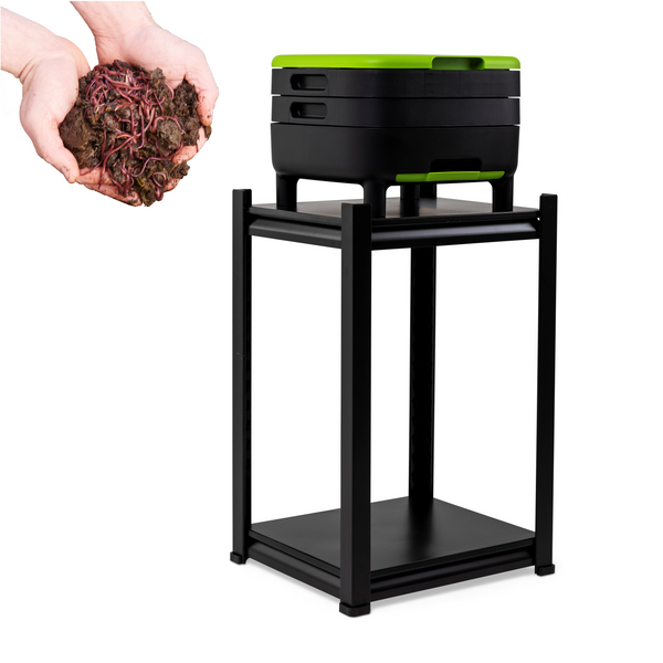 Maze Worm Farm With Shelf Kit + Worms – Vertical Gardens Direct