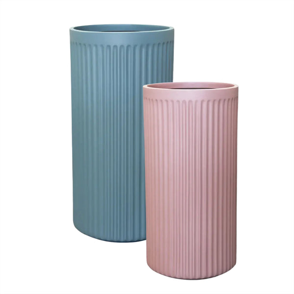 Sierra Lightweight Doric Cylinder Planter – Vertical Gardens Direct
