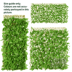 Extendable Trellis Artificial Hedge Screens – Vertical Gardens Direct