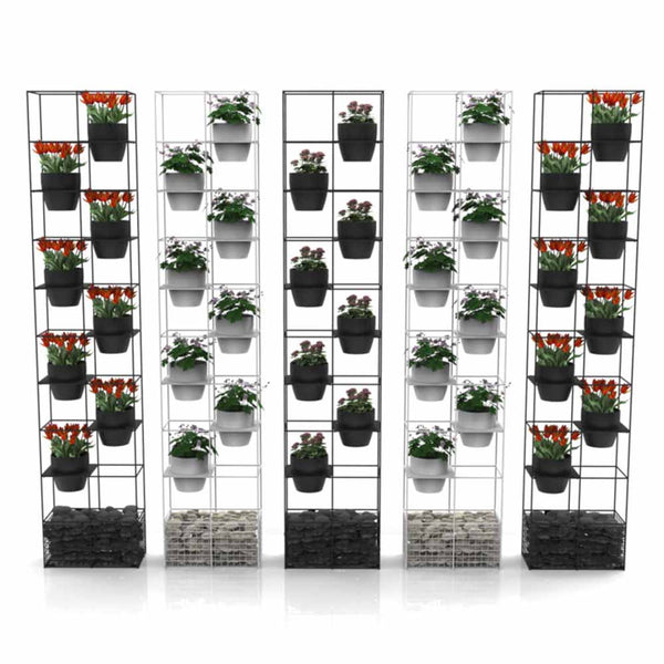 RapidBloom Reo Vertical Garden Wall Planter Box - Black – Vertical ...